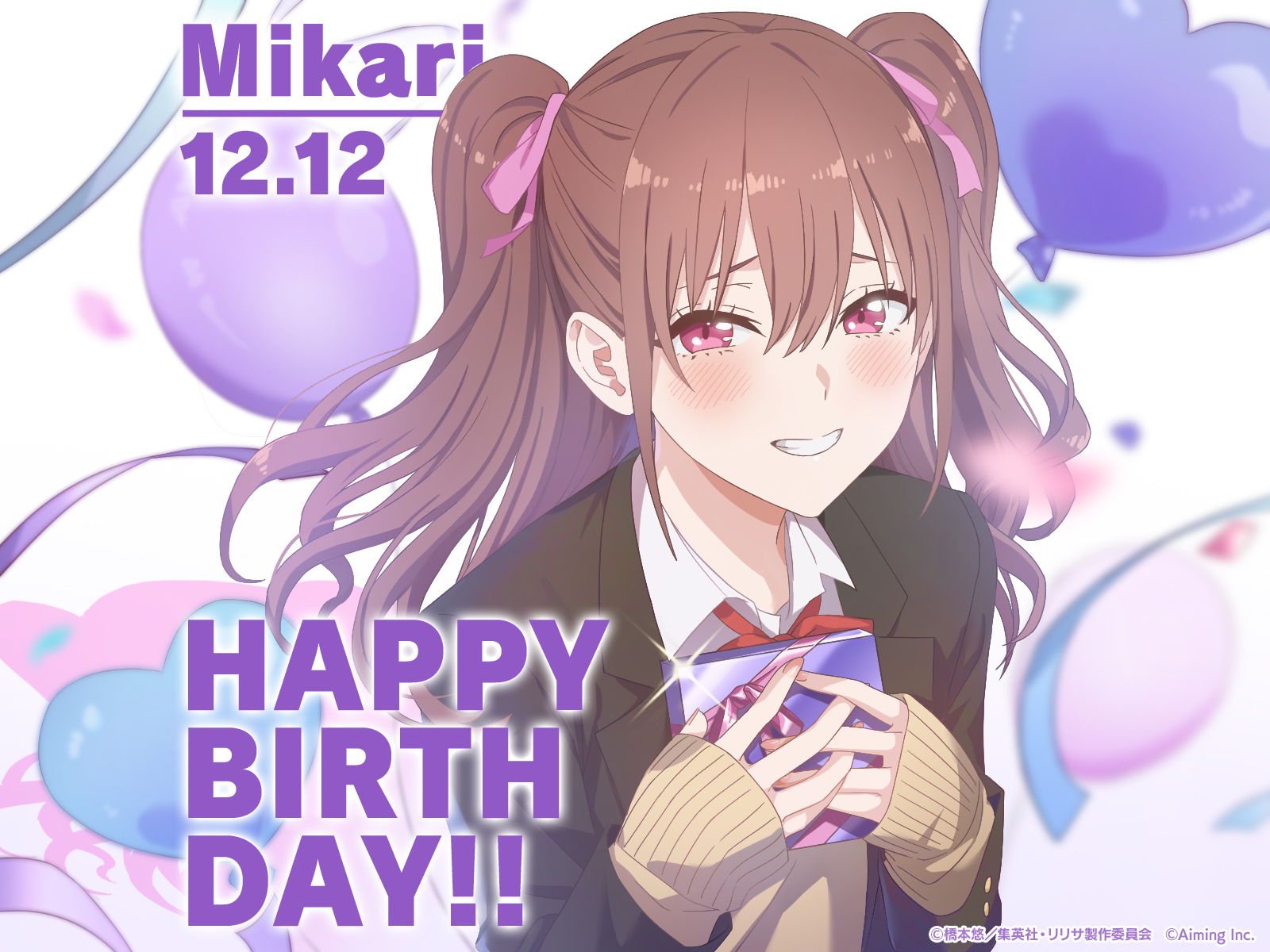 12月12日是《2.5次元诱惑》橘美花莉的生日，官方生日贺图贺文公开 - 2.5次元的诱惑 - 天使动漫论坛 - 梦开始的地方 - Powered by Discuz!